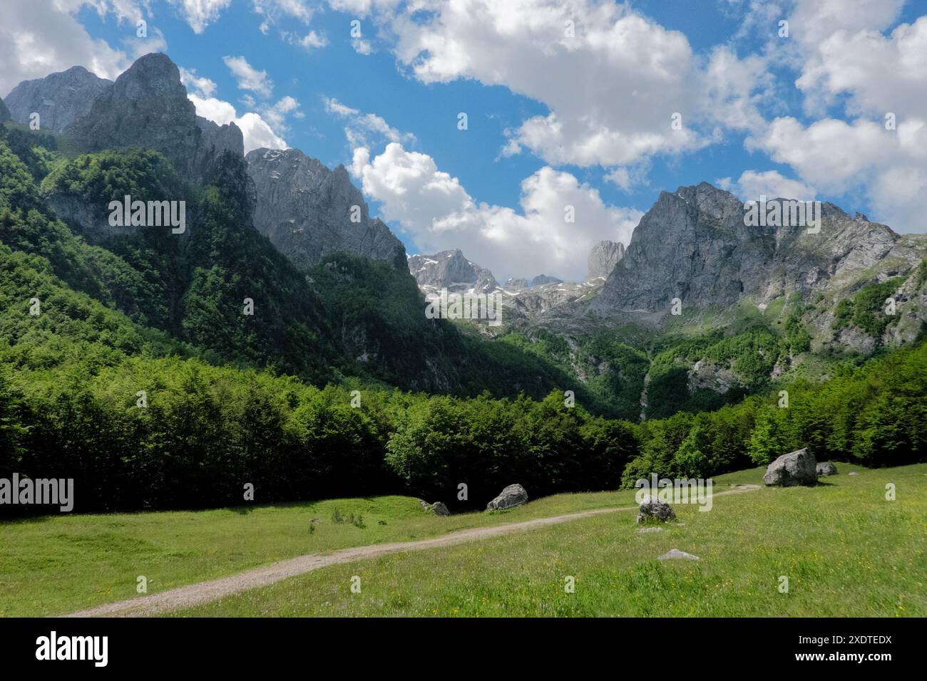 Grebaje Valley and Prokletije National Park, Accursed Mountains, Skala ...