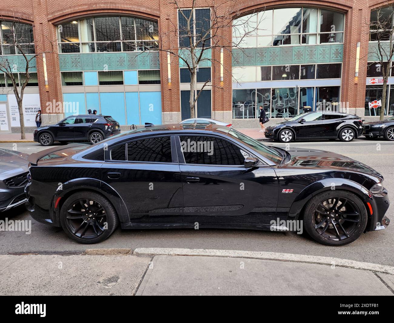 New York City, USA - March 01, 2024: 2020 Dodge Charger SRT Hellcat ...