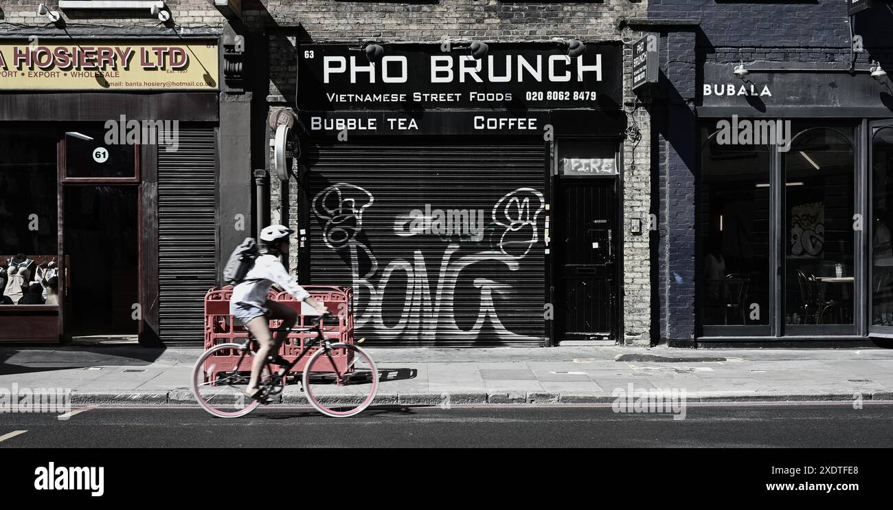 Brick Lane Area, London Stock Photo - Alamy