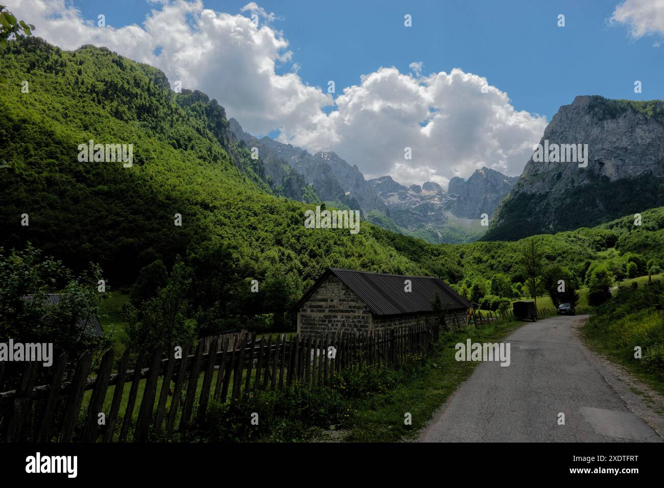 Grebaje Valley and Prokletije National Park, Accursed Mountains, Skala ...