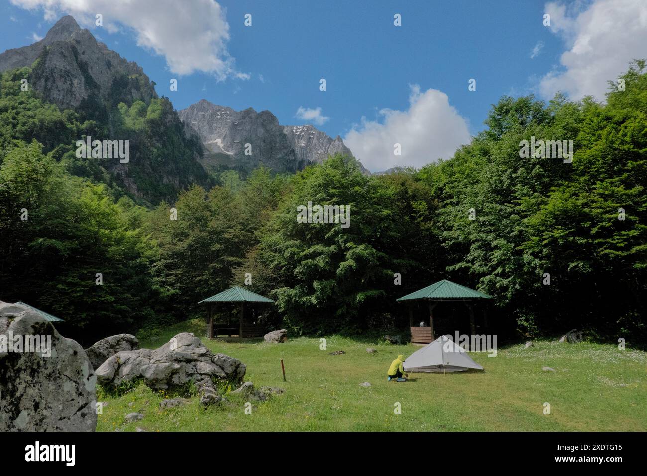 Camping in the Grebaje Valley and Prokletije National Park, Accursed ...