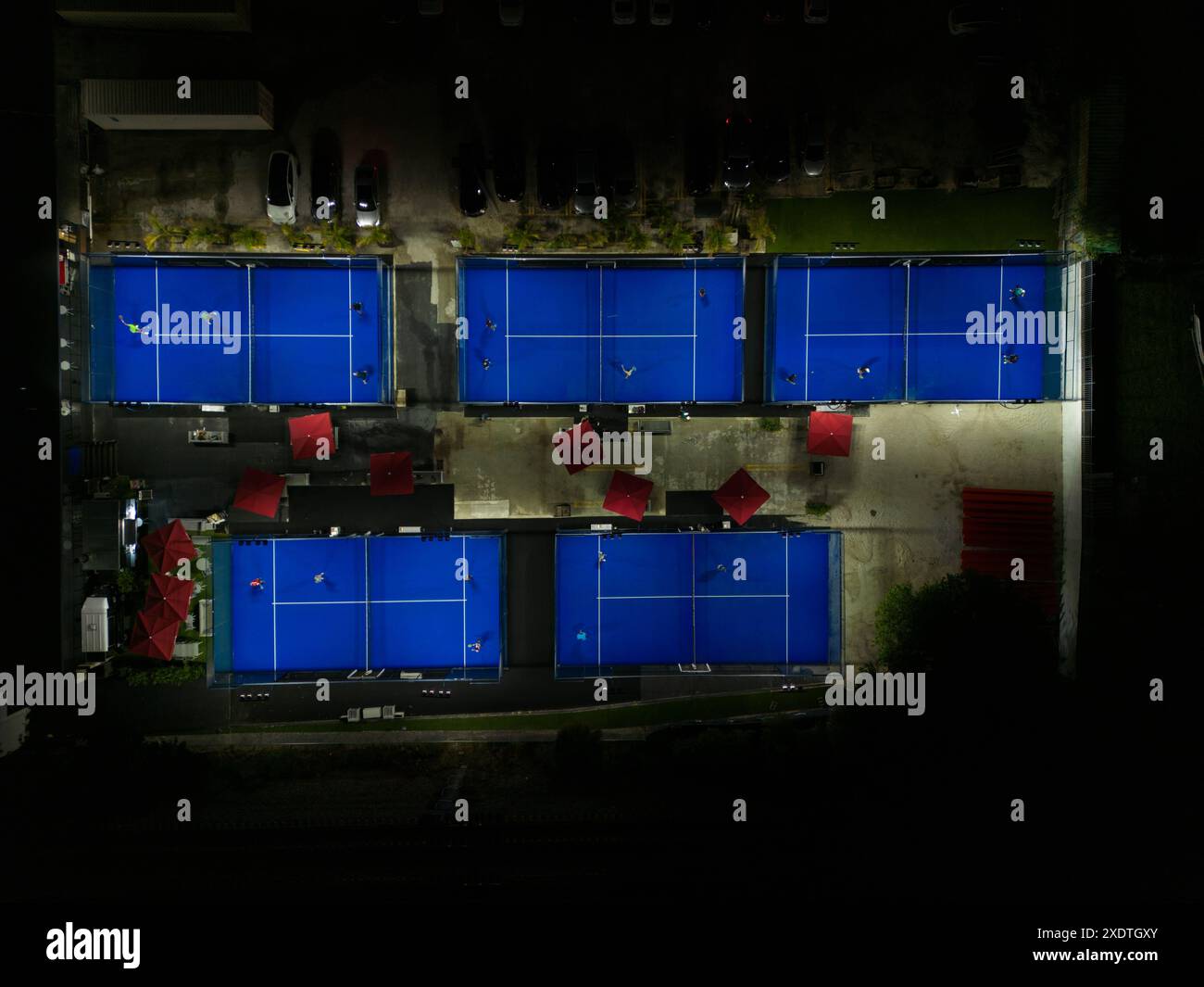Aerial padel courts hi-res stock photography and images - Alamy