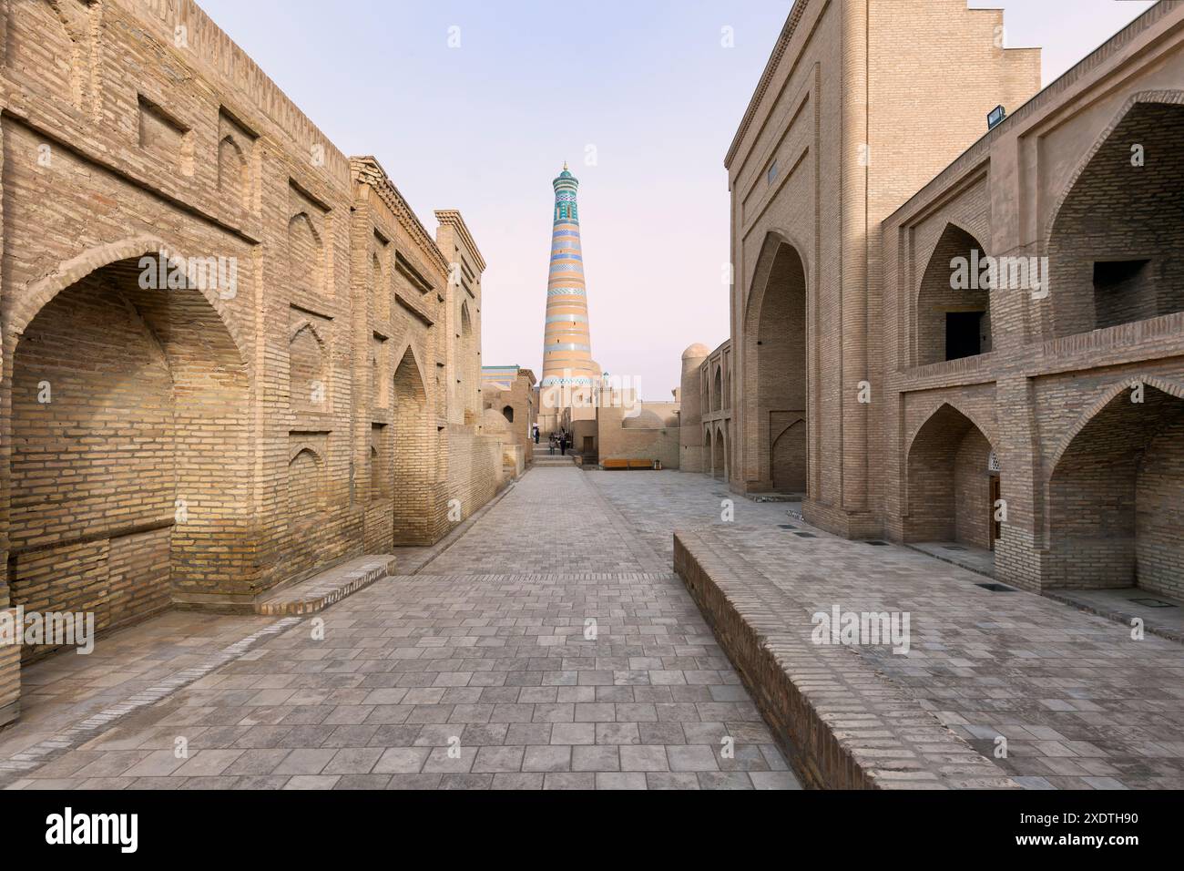 The street along which the famous "Silk Road" passed among ancient ...