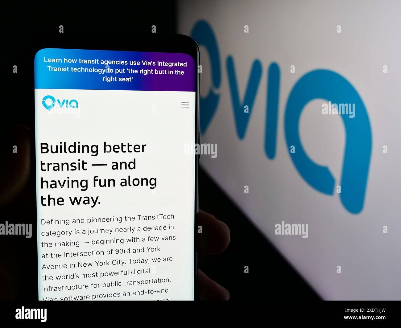 Ridewithvia hi-res stock photography and images - Alamy