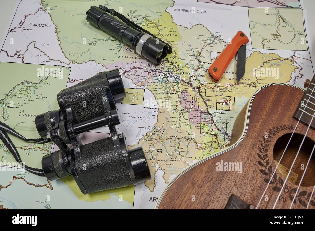 Cusco tourist map hi-res stock photography and images - Alamy
