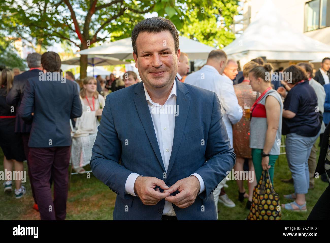 Berlin, Germany. 24th June, 2024. Hubertus Heil (SPD), Federal Minister ...
