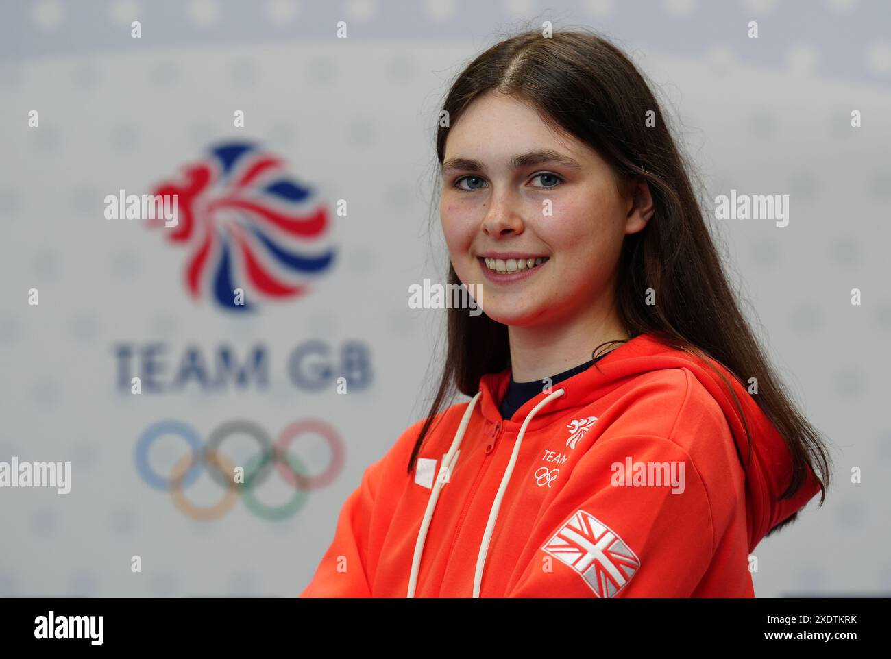 Ella Maclean-Howell during a Team GB kitting out session for the Paris ...