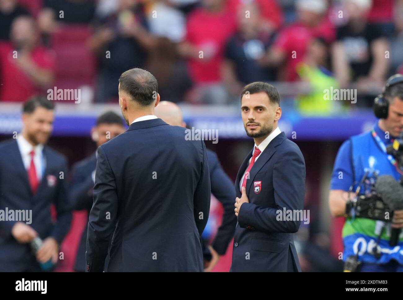 Nedim Bajrami of Albania during the EURO 2024, Group B football match ...