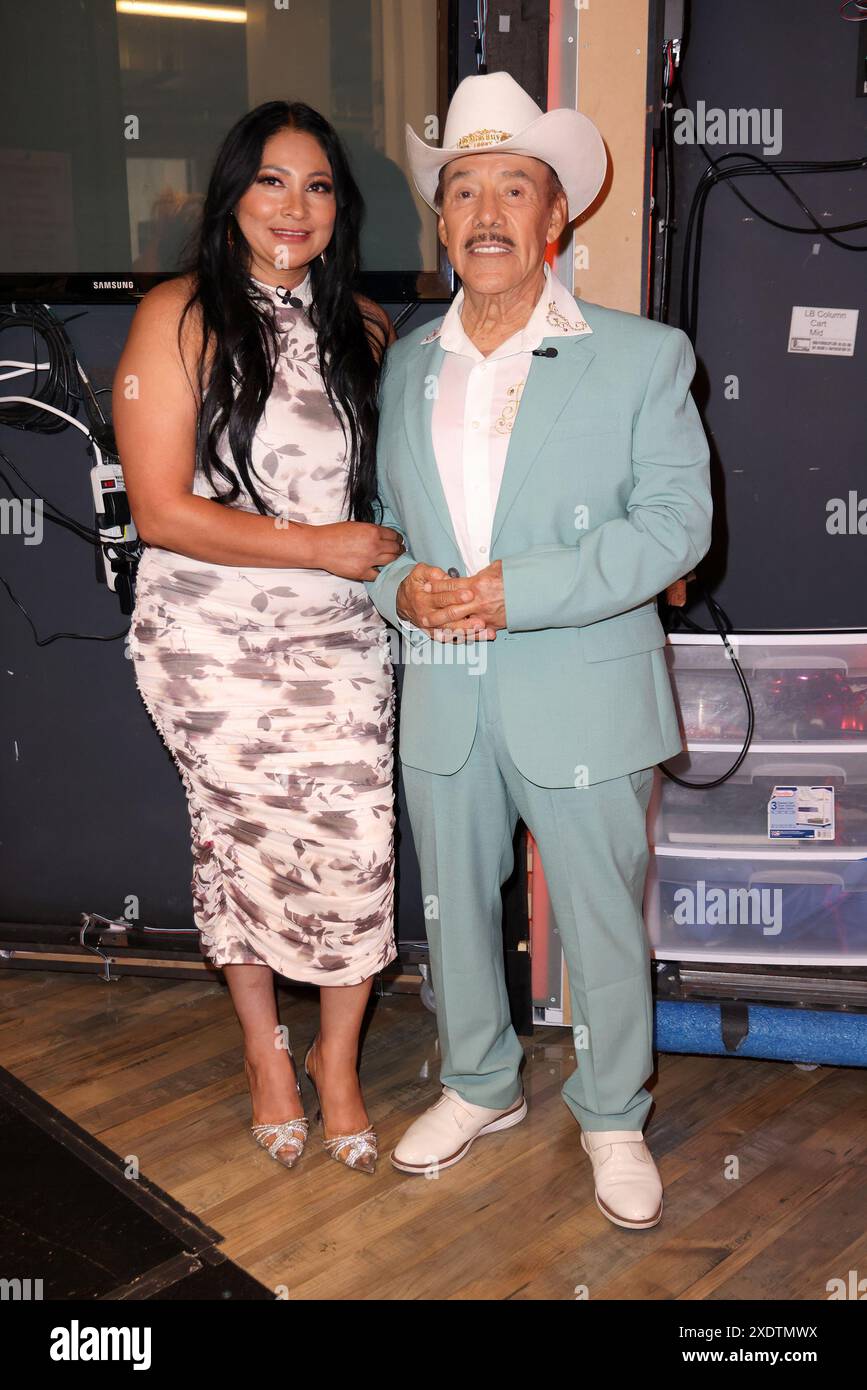 DORAL, FL-JUNE 24: Nataly Rodriguez and Don Pedro Rivera are seen ...