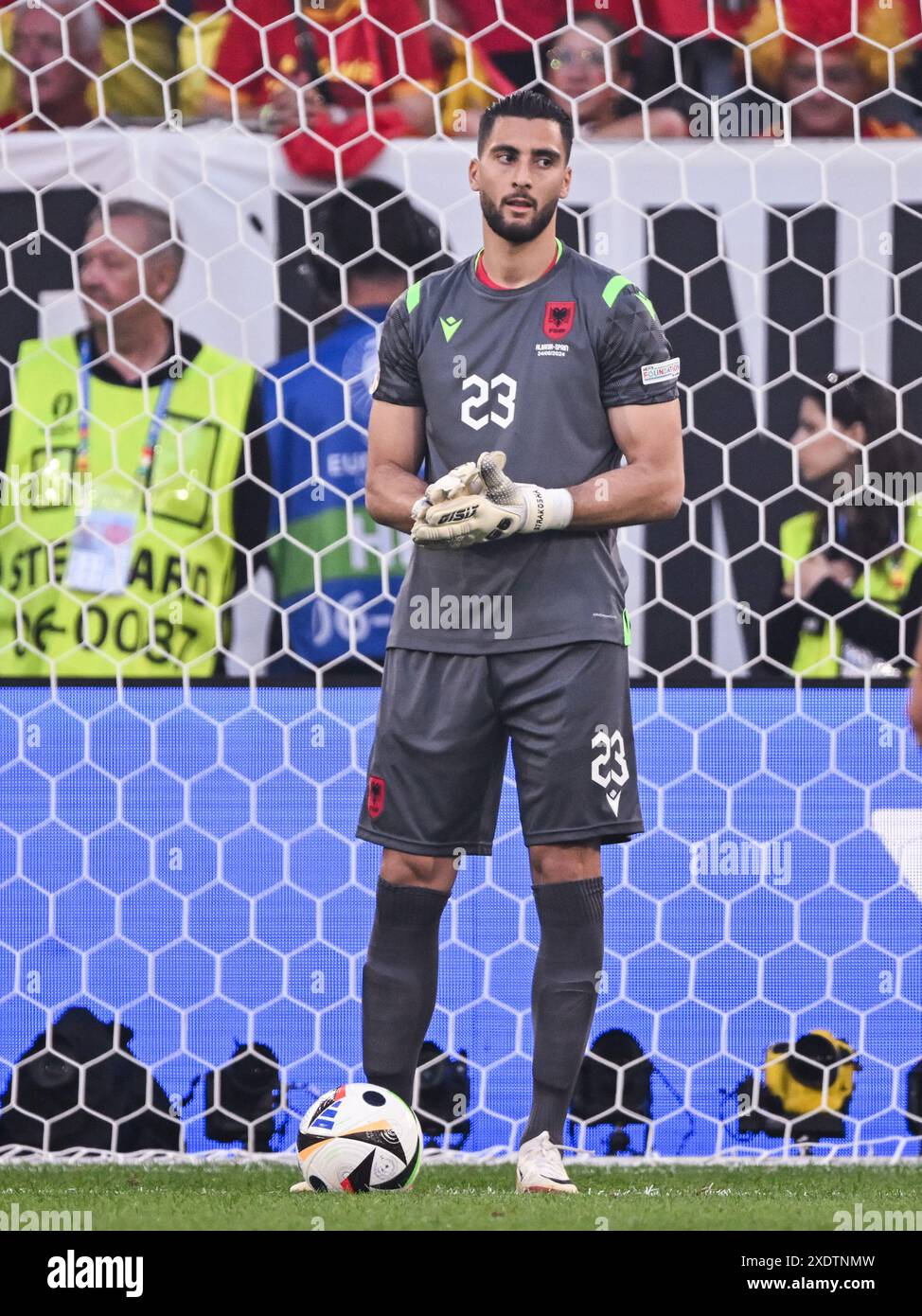 DUSSELDORF - Spain goalkeeper Unai Simon during the UEFA EURO 2024 ...