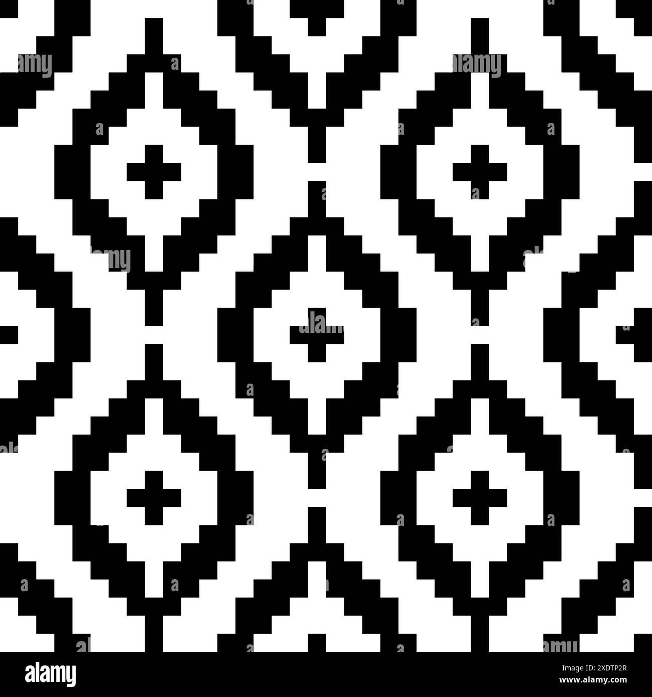 Shweshwe african seamless pattern. Repeating abstract shwe black ...
