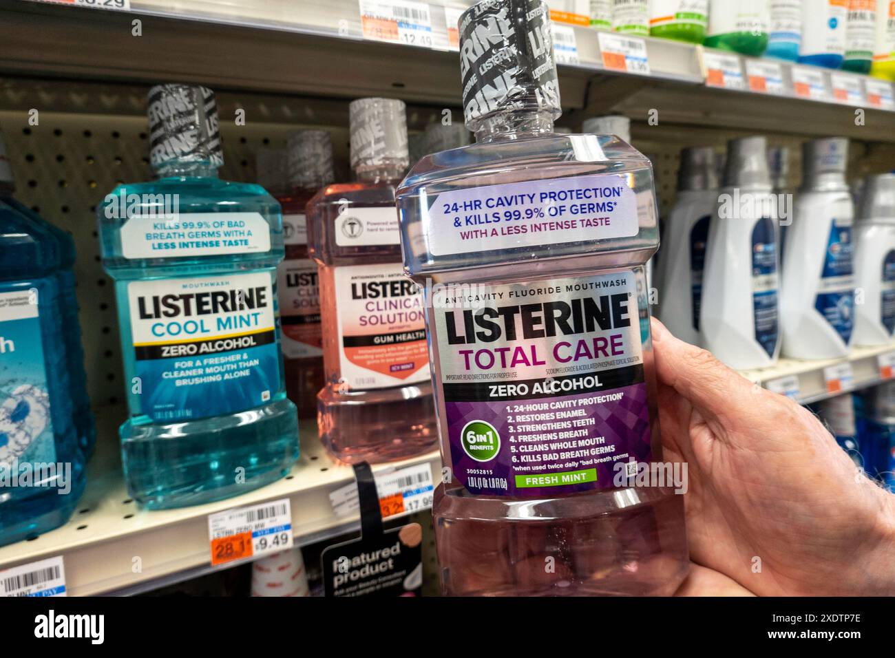 Product Display in a CVS Drugstore and Pharmacy, New York City, USA ...