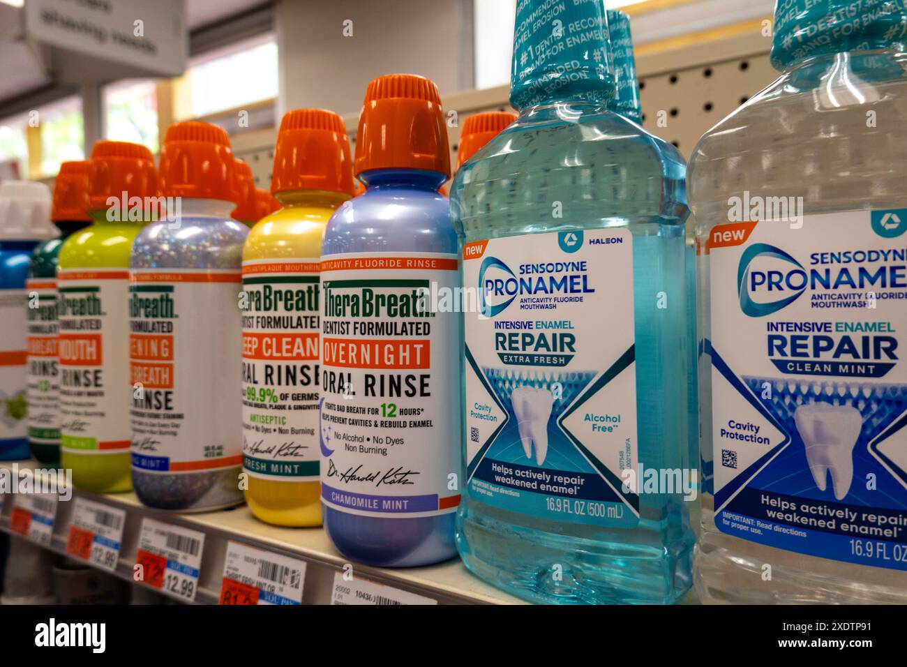 Product Display in a CVS Drugstore and Pharmacy, New York City, USA ...