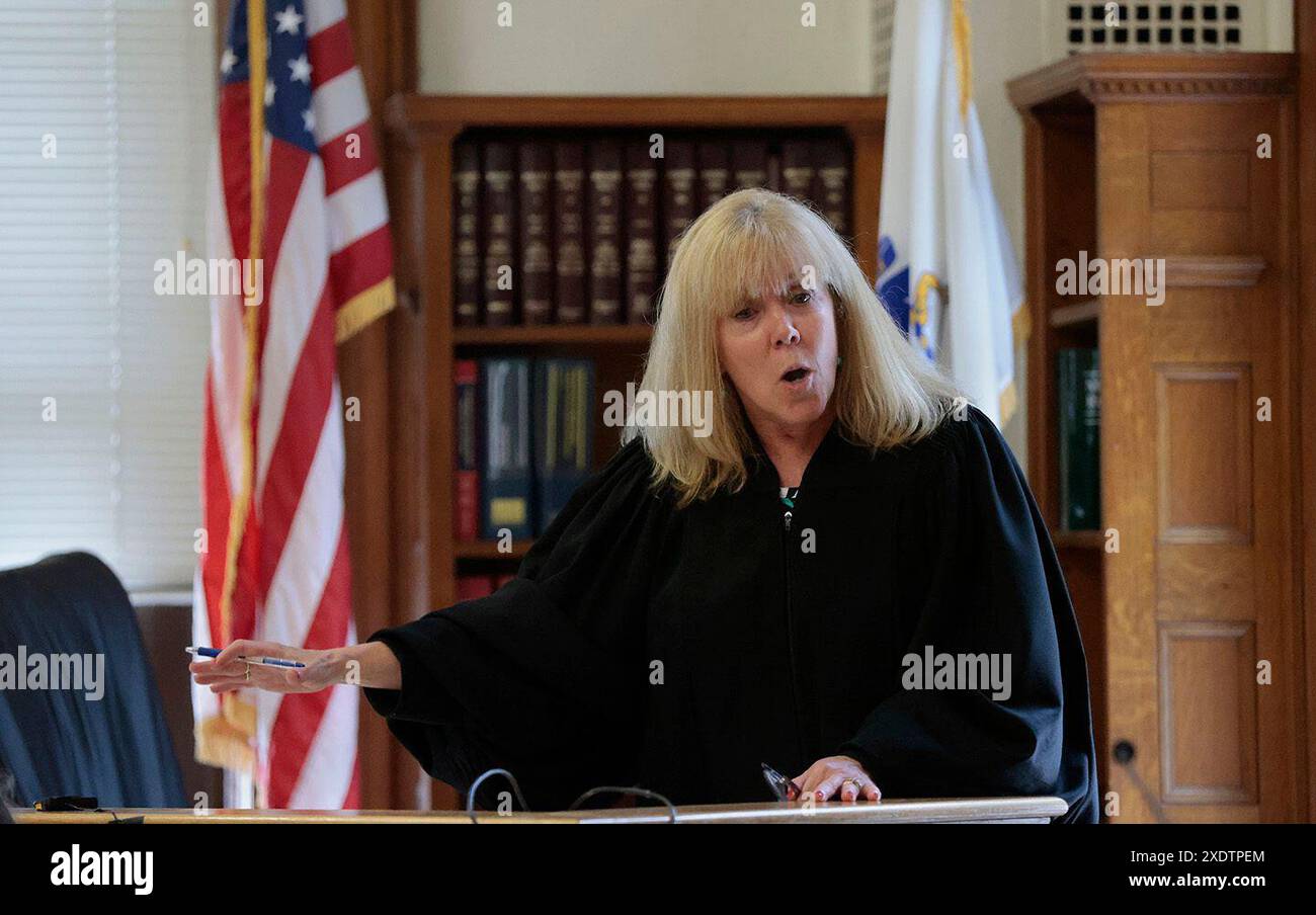 After the defense's last witness, Judge Beverly J. Cannone addresses ...