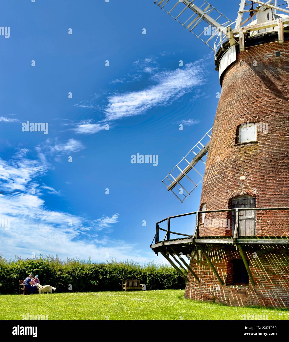 Thaxted Village Windmill Essex Stock Photo - Alamy