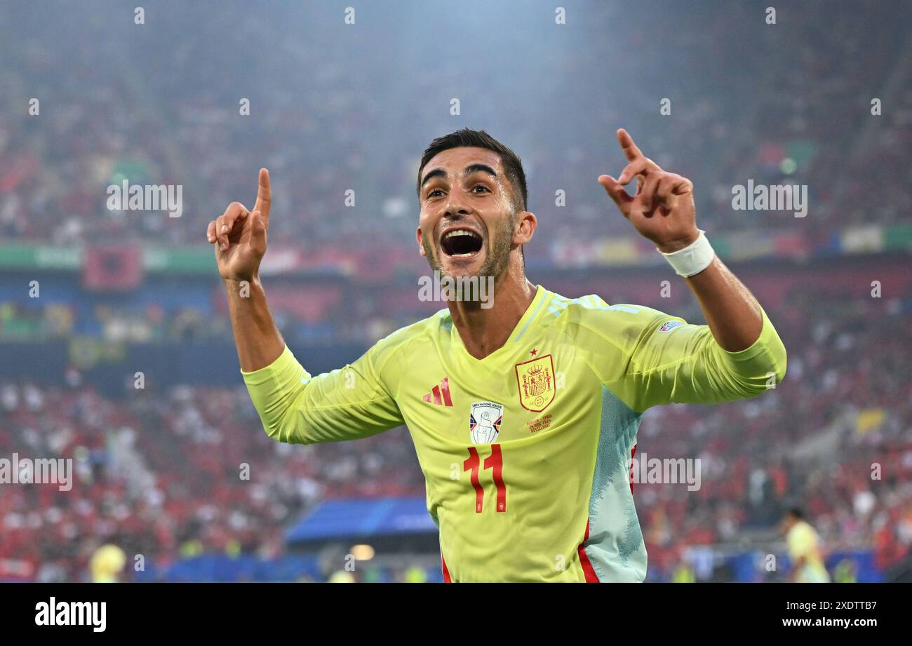 Duesseldorf, Germany. 24th June, 2024. Soccer, UEFA Euro 2024, European ...