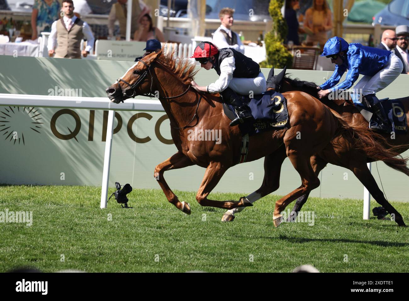 London, UK. Ascot Racecourse for the Royal Ascot 2024 racehorsing event ...