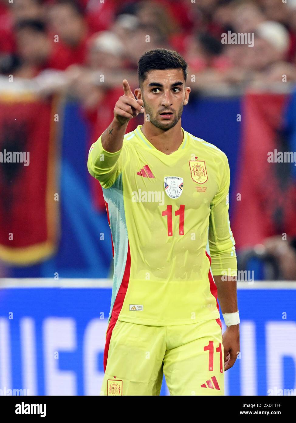 DUSSELDORF - Ferran Torres of Spain during the UEFA EURO 2024 group B ...