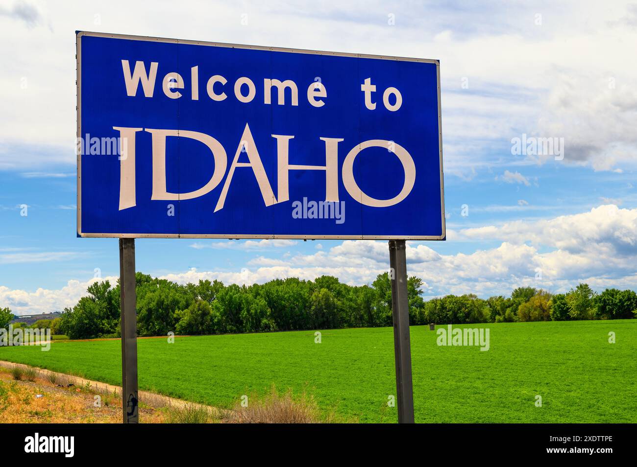 Entrance to state of idaho hi-res stock photography and images - Alamy