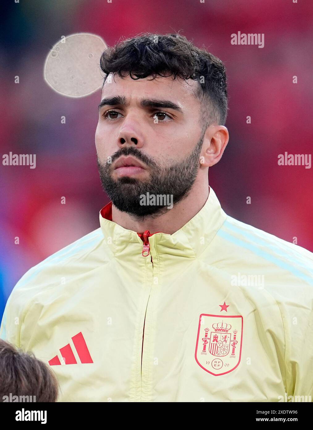 Spain goalkeeper David Raya during the UEFA Euro 2024 Group B match at ...