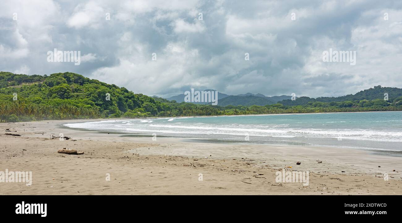 beautiful carrillo beach near Samara at the pacific coast in Costa Rica ...