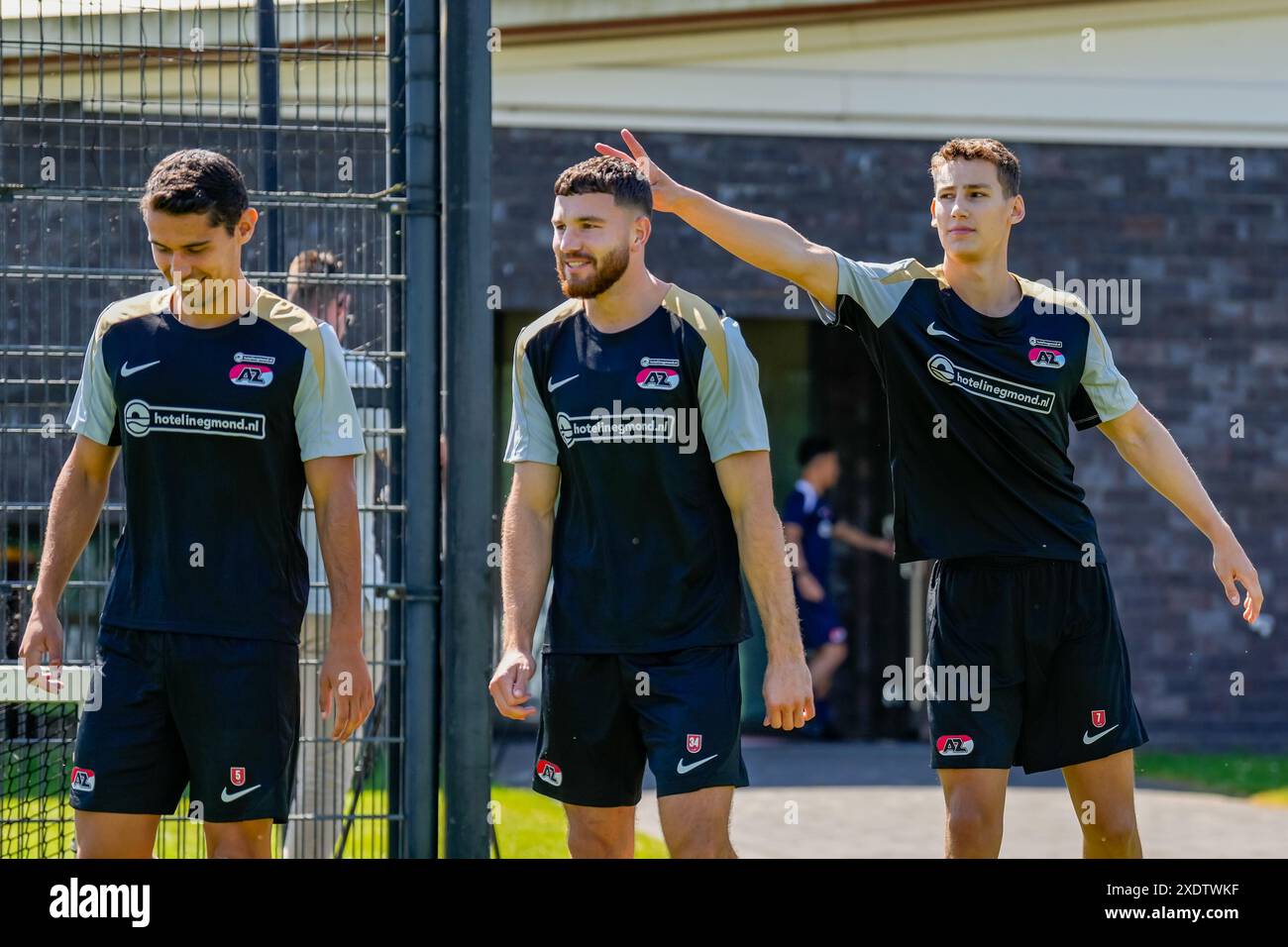 WIJDEWORMER, NETHERLANDS - JUNE 24: Alexandre Penetra of AZ, Mees de ...