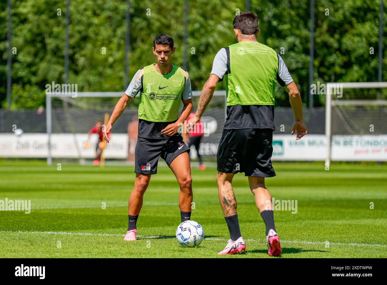 WIJDEWORMER, NETHERLANDS - JUNE 24: Alexandre Penetra of AZ, Denso ...