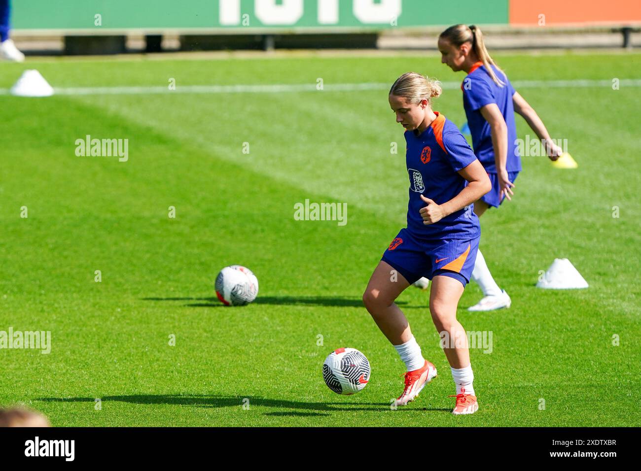 ZEIST, NETHERLANDS - JUNE 24: Danique Tolhoek of The Netherlands during ...
