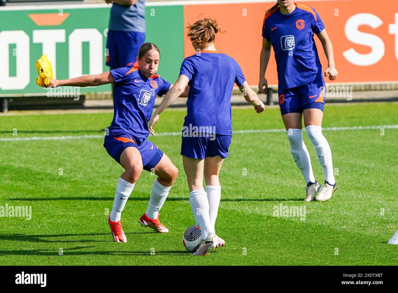 ZEIST, NETHERLANDS - JUNE 24: Danique Tolhoek of The Netherlands during ...