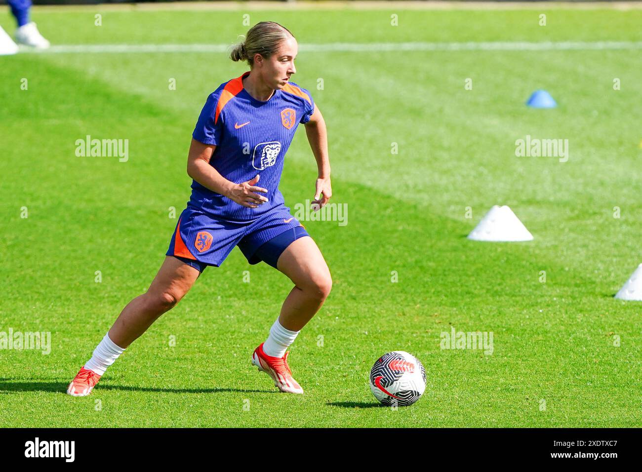 ZEIST, NETHERLANDS - JUNE 24: Danique Tolhoek of The Netherlands during ...