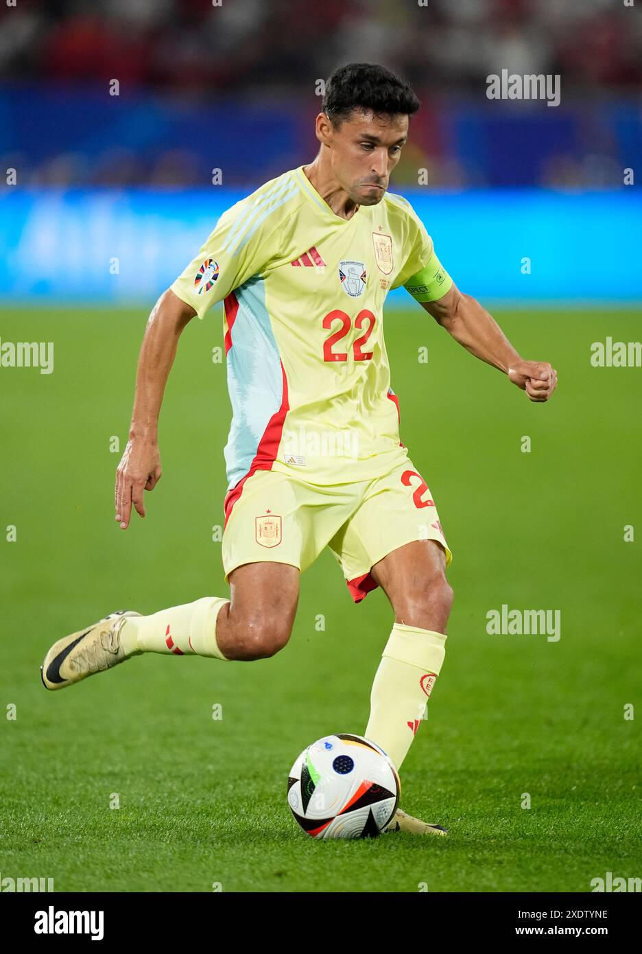 Spain's Jesus Navas during the UEFA Euro 2024 Group B match at the ...