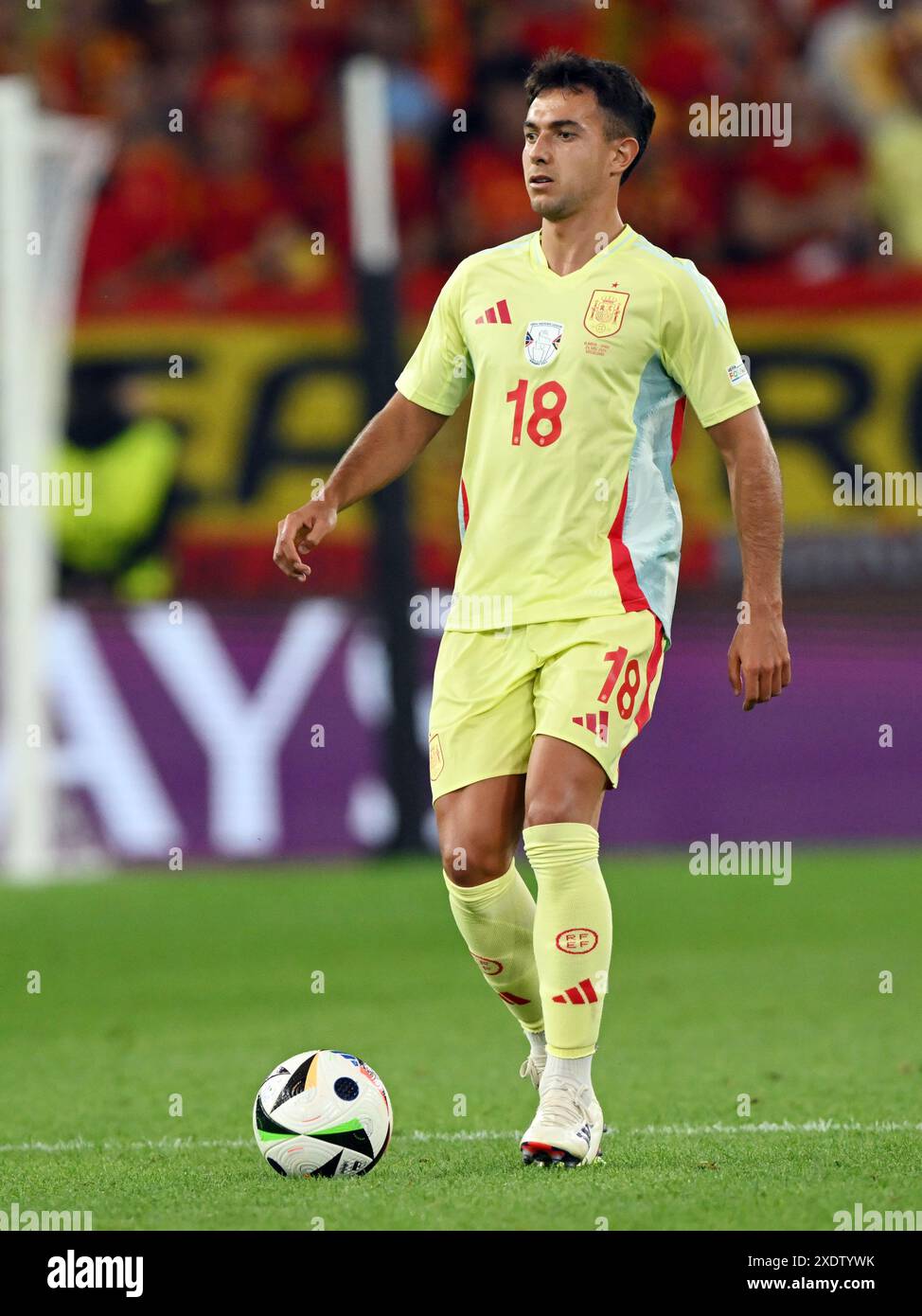 DUSSELDORF - Martin Zubimendi of Spain during the UEFA EURO 2024 group ...