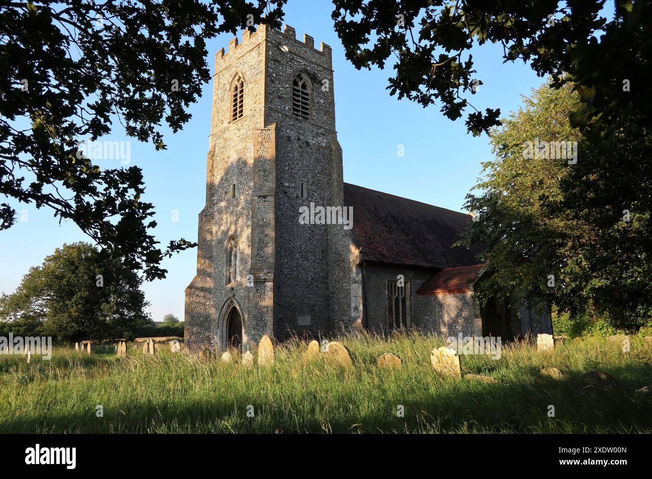 All Saints Church Bodham Stock Photo - Alamy