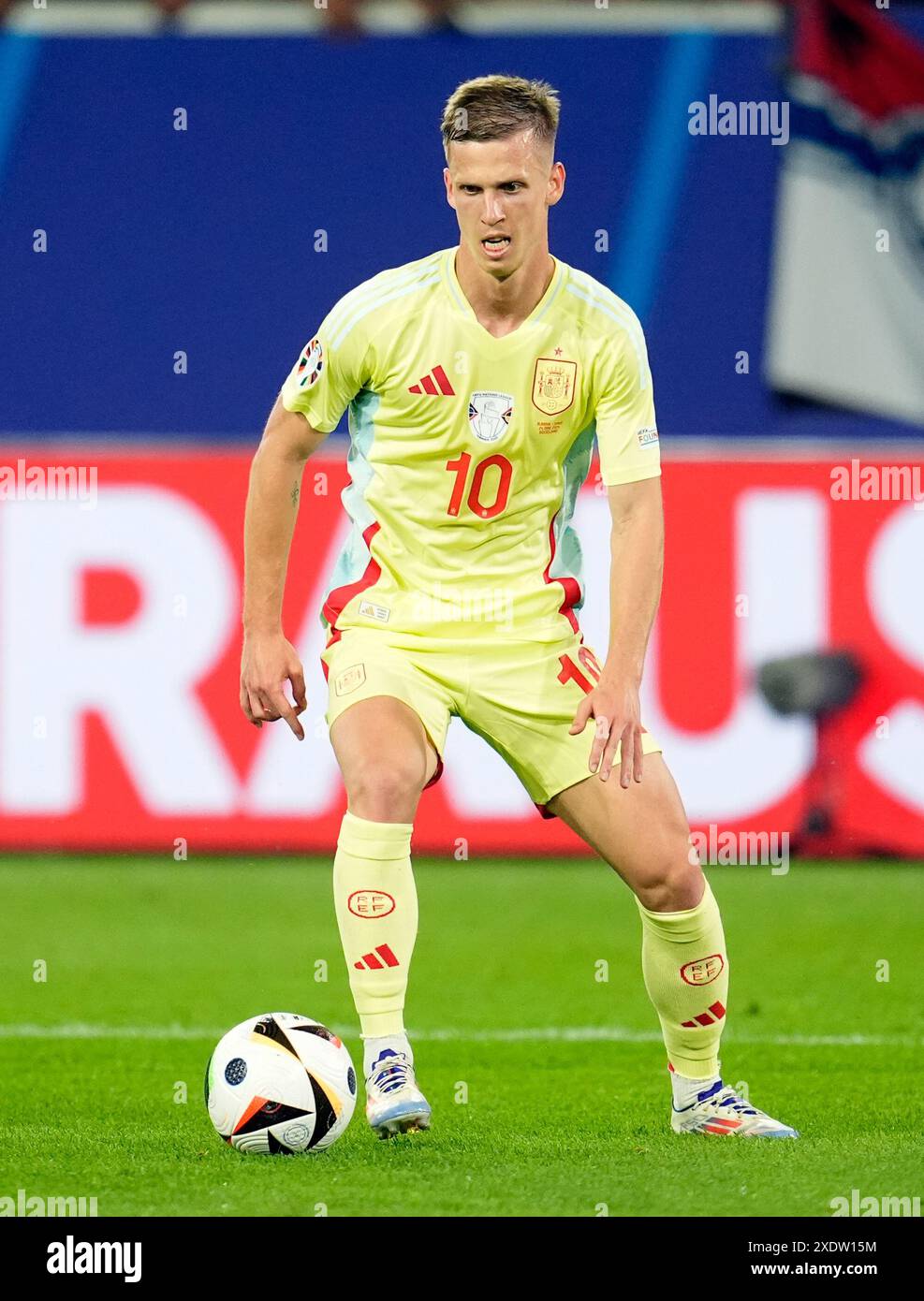 Spain's Dani Olmo during the UEFA Euro 2024 Group B match at the ...