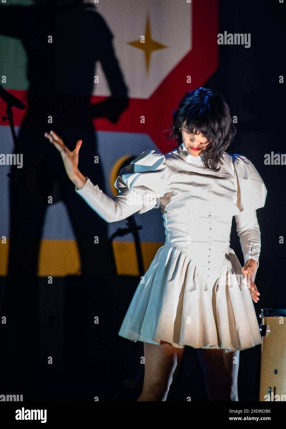 London, United Kingdom. 24th June 2024. Bat for Lashes gives an ...