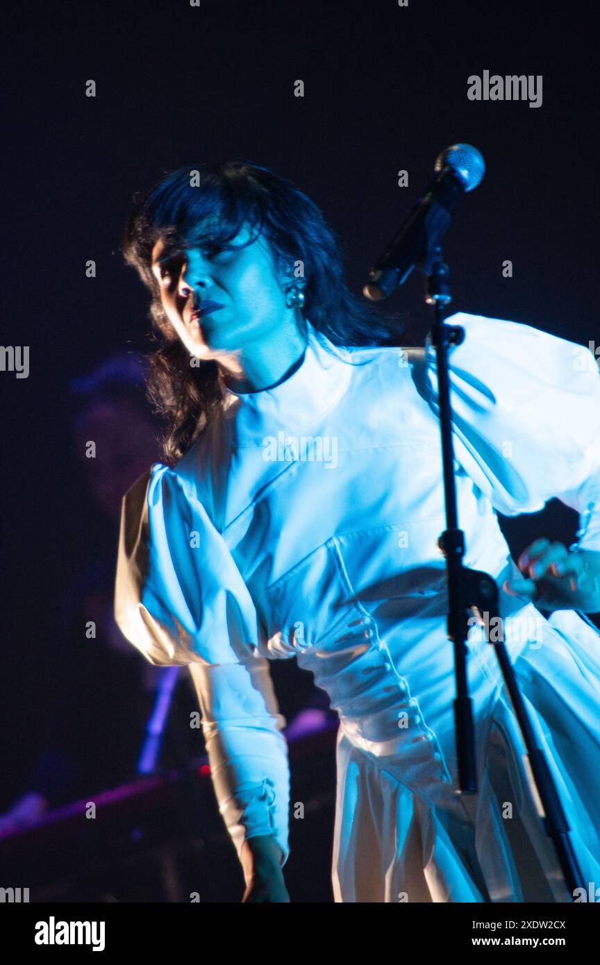 London, United Kingdom. 24th June 2024. Bat for Lashes gives an ...