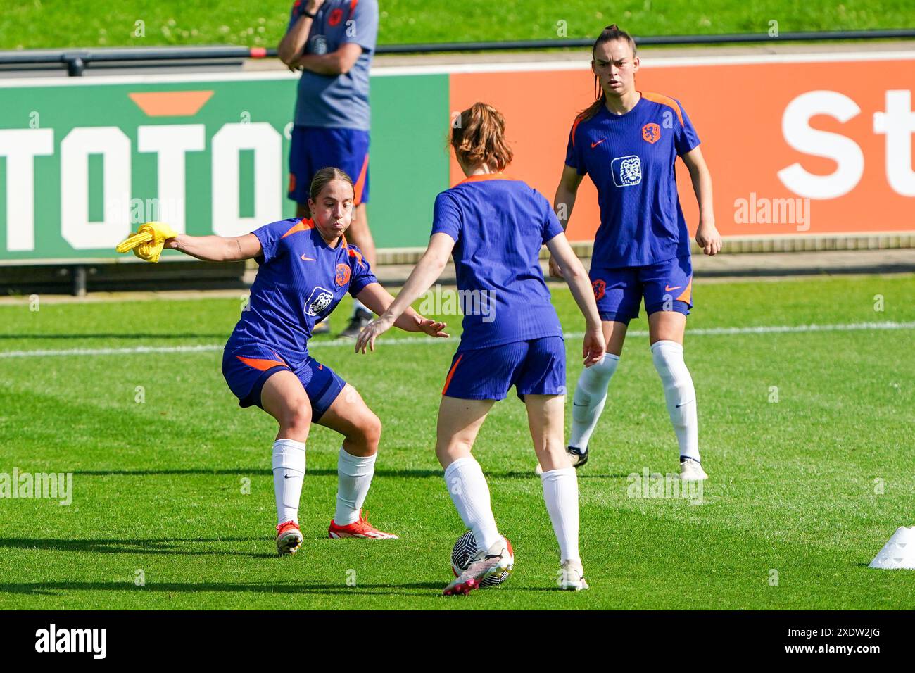 ZEIST, NETHERLANDS - JUNE 24: Danique Tolhoek of The Netherlands during ...