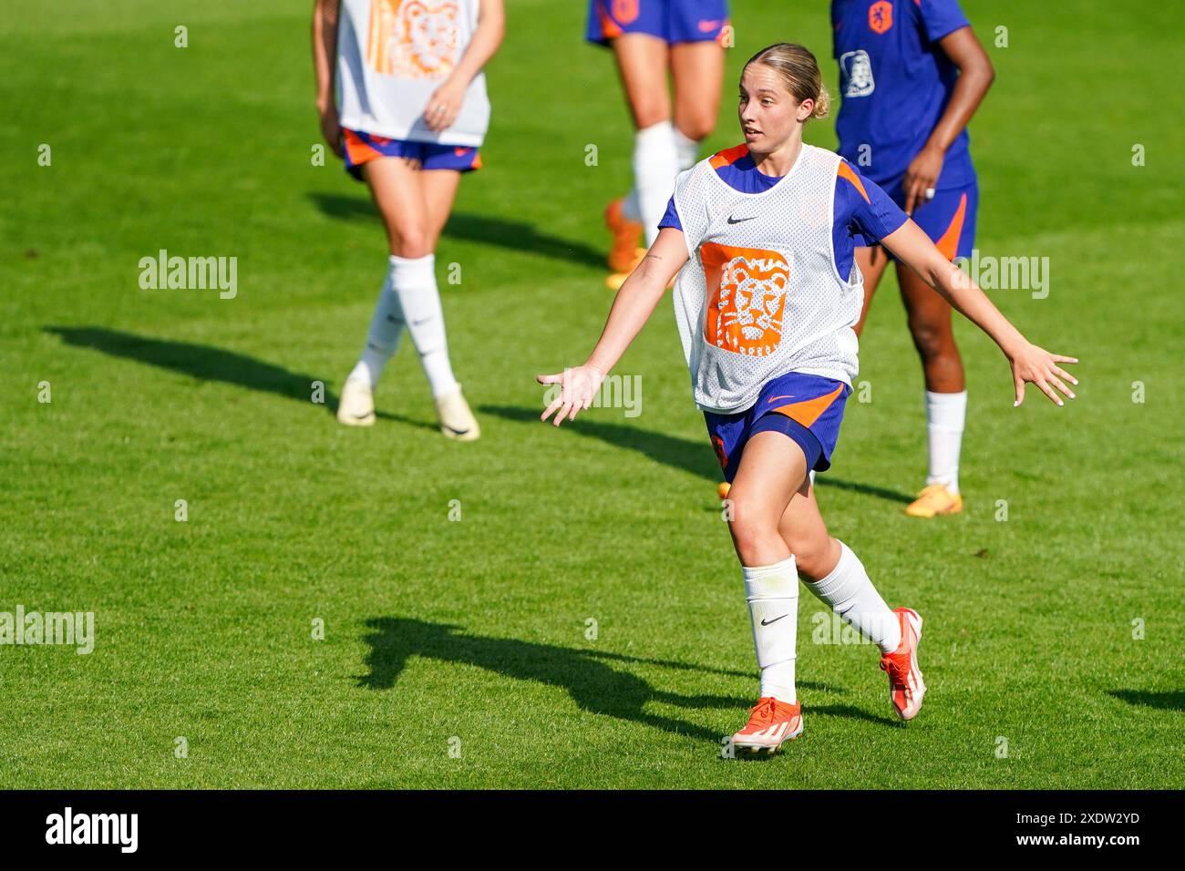 ZEIST, NETHERLANDS - JUNE 24: Danique Tolhoek of The Netherlands during ...