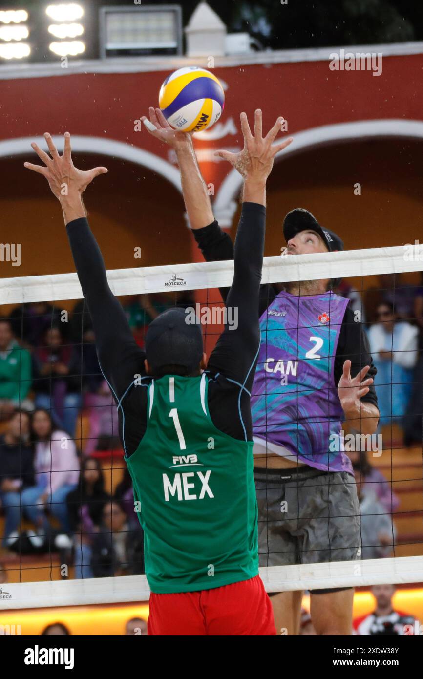 Tlaxcala, Mexico. 23rd June, 2024. Daniel Dearing #2 of Team Canada ...