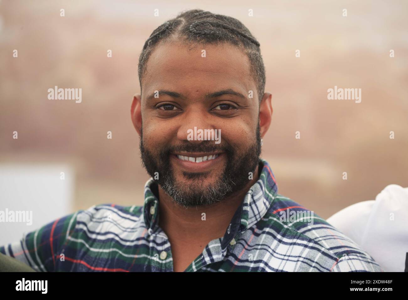 J B Gill photographed at the 2024 Three Counties Show, Malvern ...