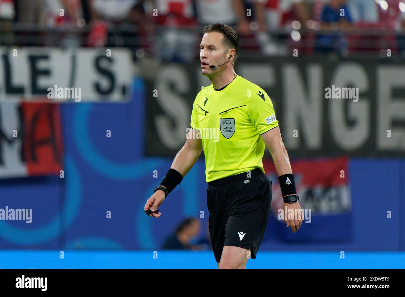 the referee Danny Makkelie of Holland during UEFA Euro 2024 - Croatia ...