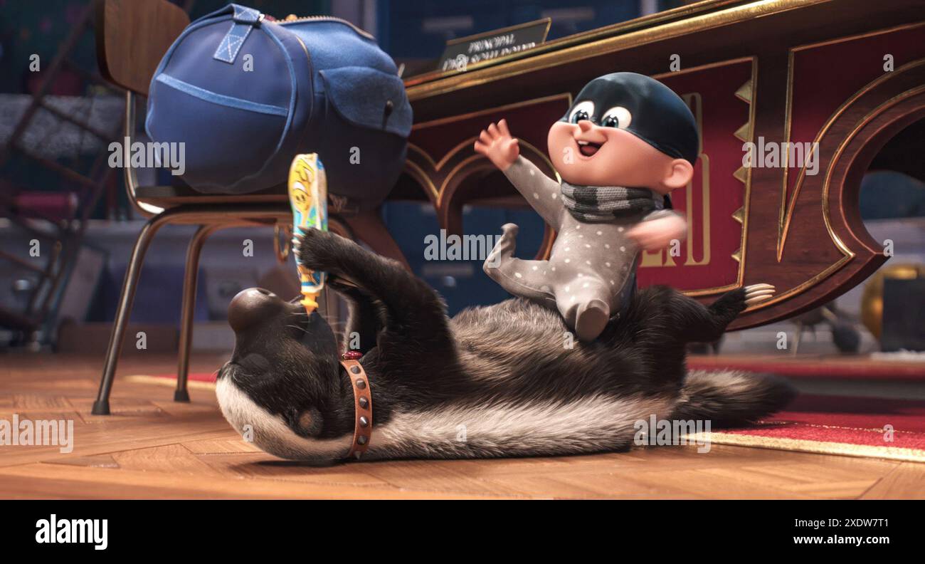 DESPICABLE ME 4, from left: Honey Badger, Baby Gru, 2024. © Universal ...