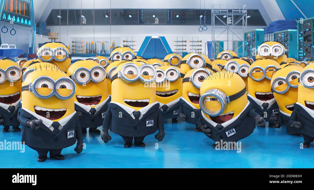 DESPICABLE ME 4, Minions (voice: Pierre Coffin), 2024. © Universal ...