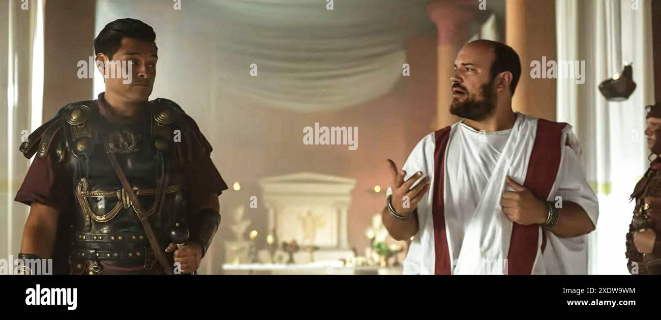 JESUS, (aka JESUS: A DEAF MISSIONS FILM), Joseph Pfaff as Pilate (right ...