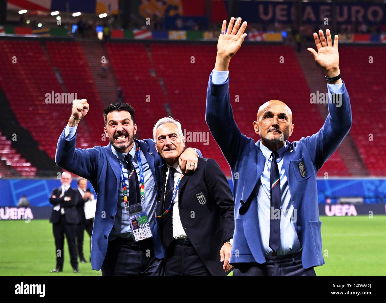 24 June 2024, Saxony, Leipzig: Soccer, UEFA Euro 2024, European ...