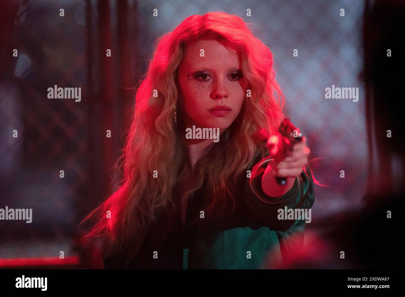 MAXXXINE, Mia Goth, 2024. ph: Justin Lubin /© A24 / Courtesy Everett ...