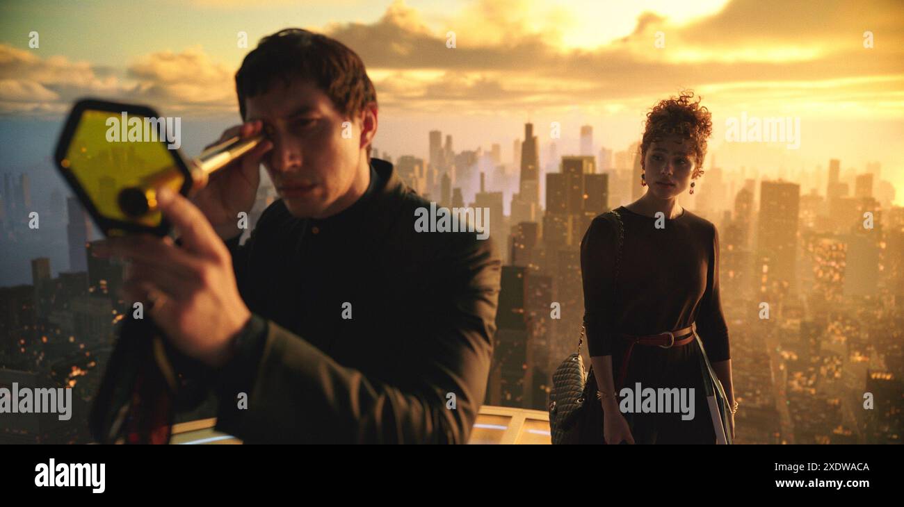 MEGALOPOLIS,from left: Adam Driver, Nathalie Emmanuel, 2024. ph: Mihai ...