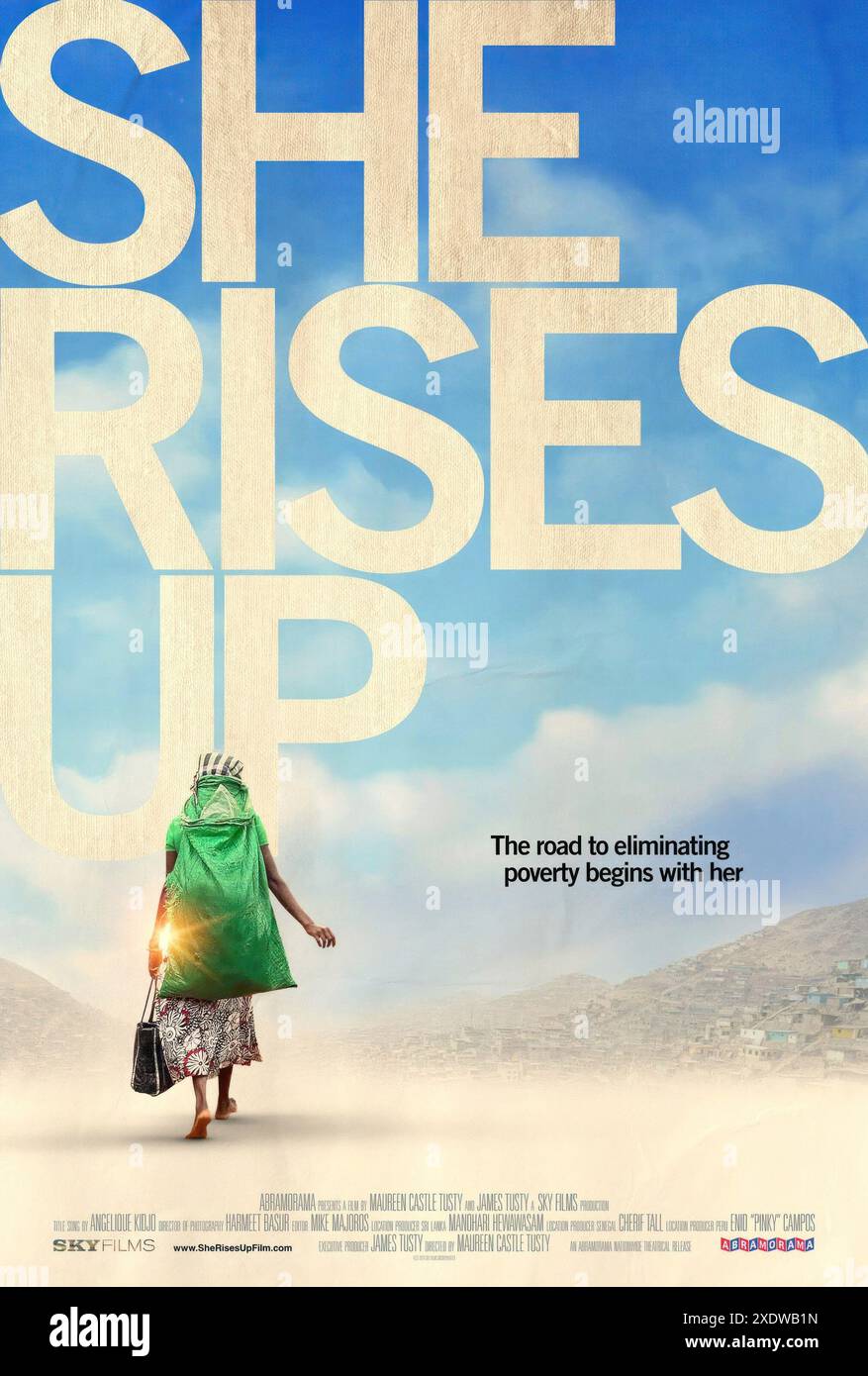 SHE RISES UP, US poster, 2024. © Abramorama /Courtesy Everett ...