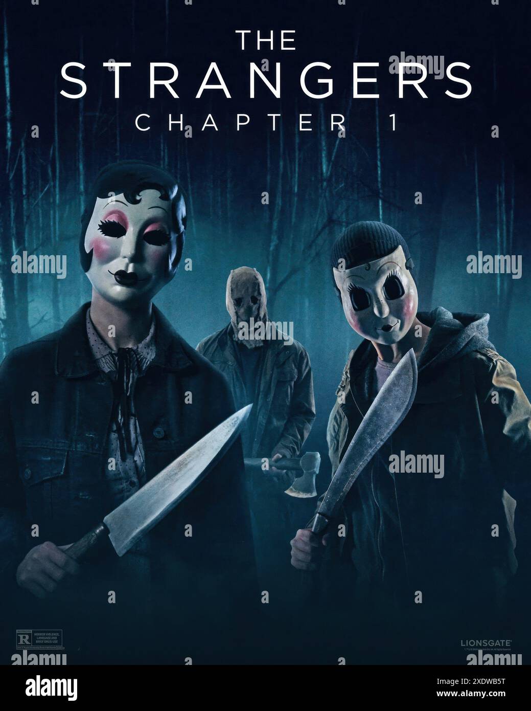 THE STRANGERS: CHAPTER 1, US poster, 2024. © Lionsgate Films / Courtesy ...