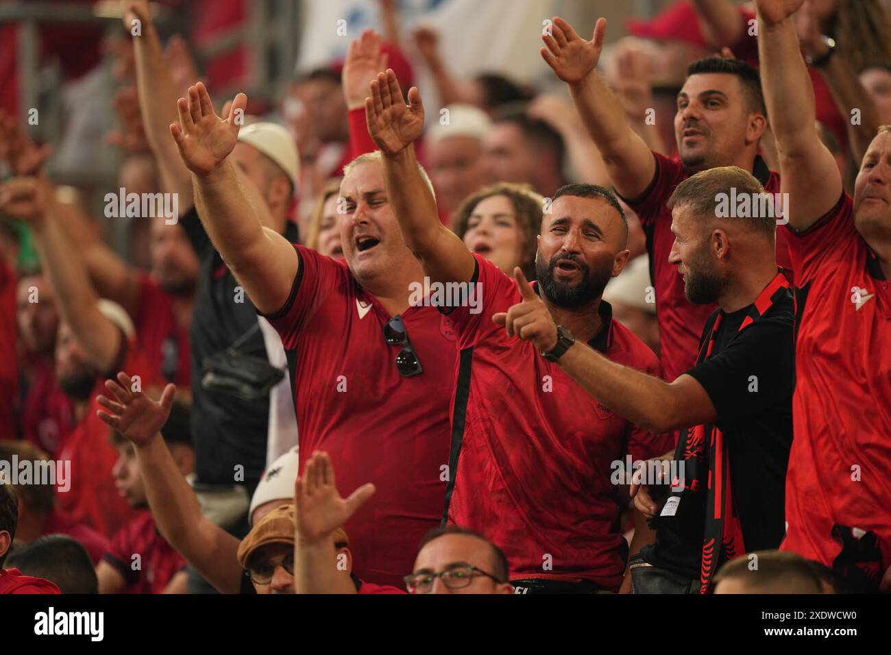 Albania euro 2024 fans hi-res stock photography and images - Alamy